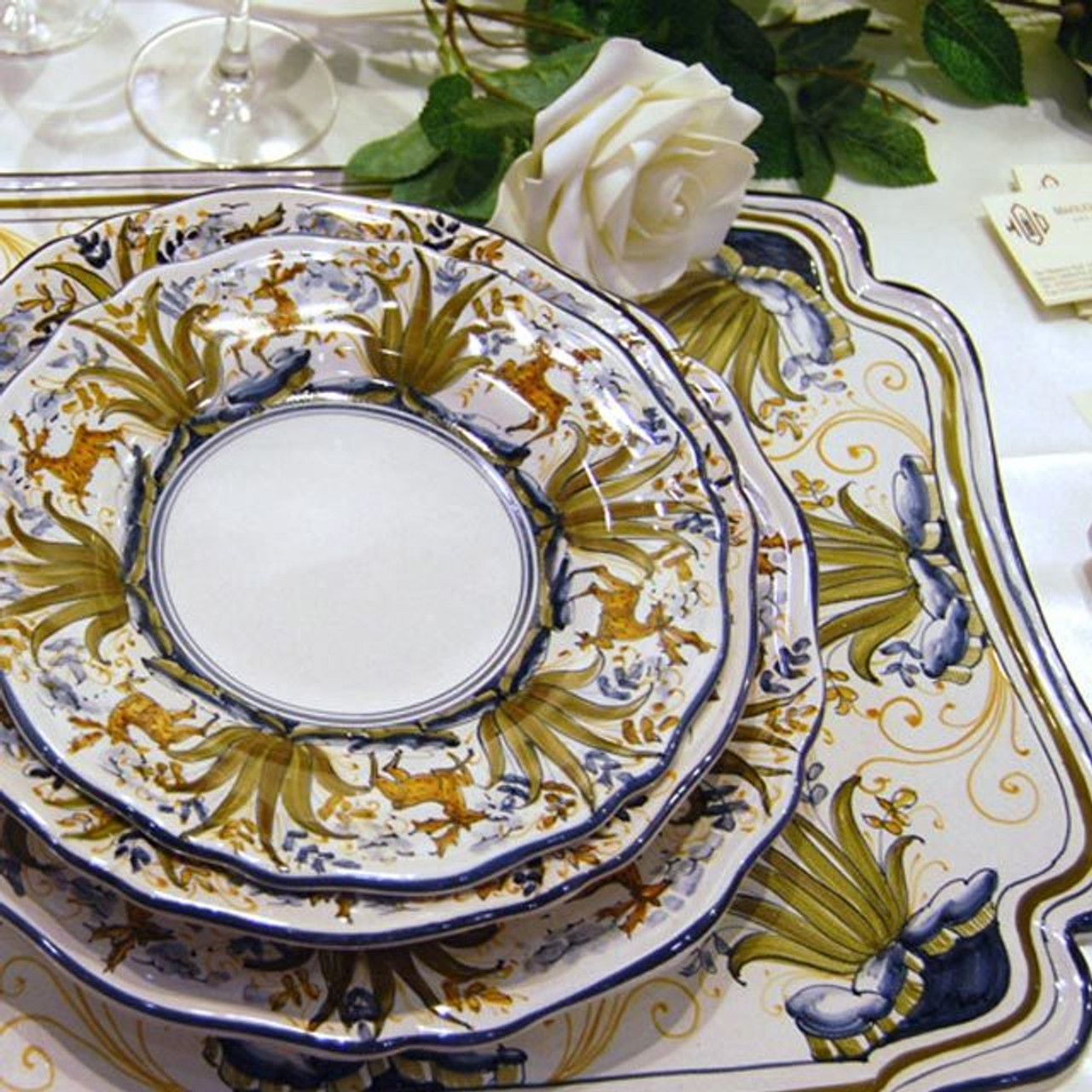 Pottery Tableware | Deruta Ceramics Tableware | Mod Ceramics