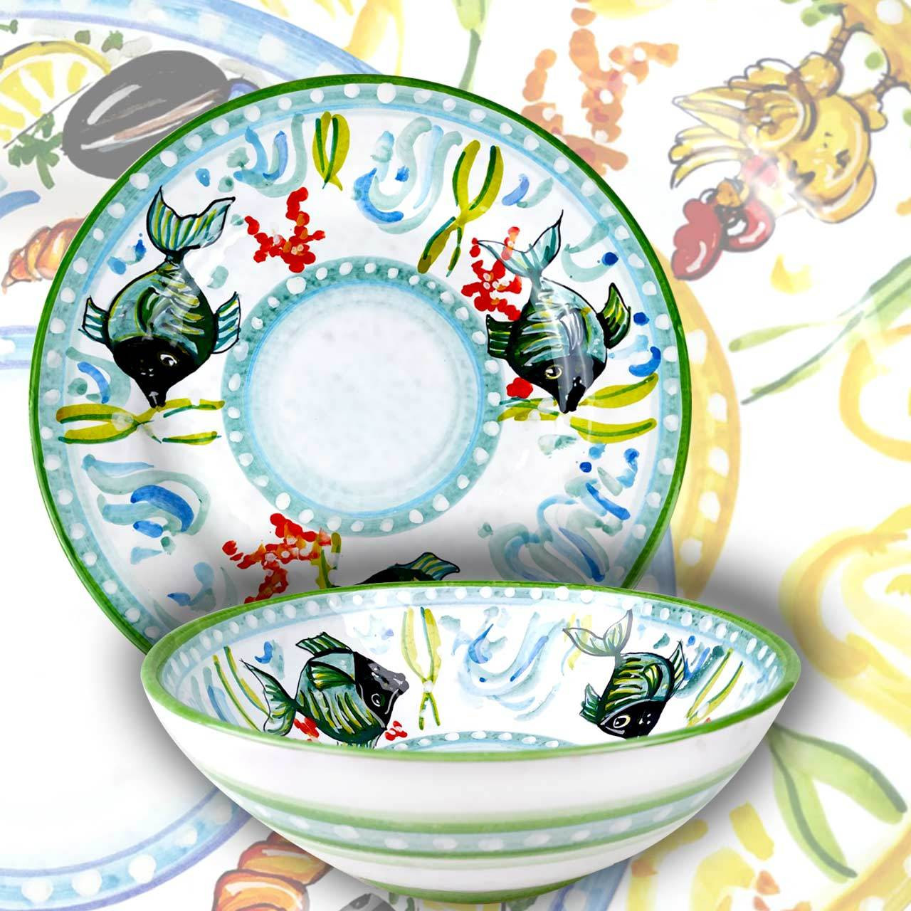 Pottery Tableware | Deruta Ceramics Tableware | Mod Ceramics