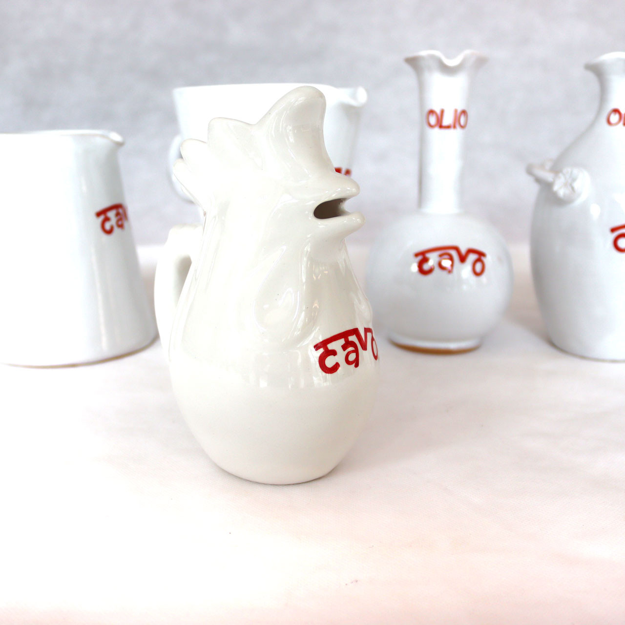 Customizable Pottery jugs for Restaurants-Mod Ceramics Italy