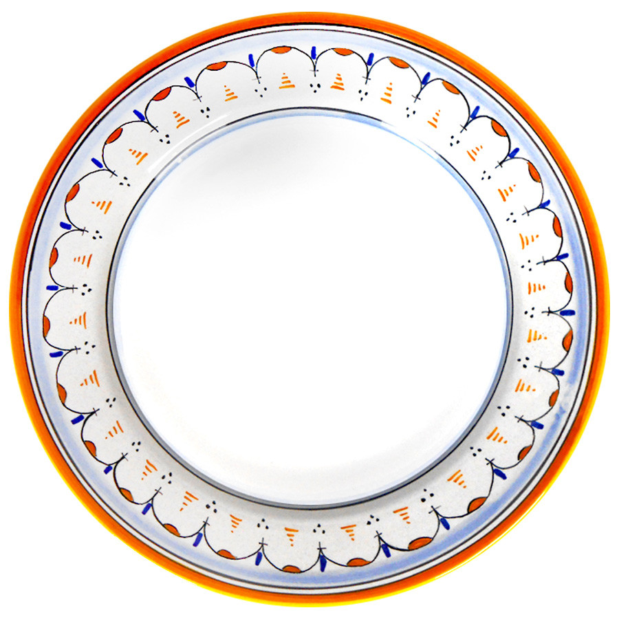 Pottery Kitchenware Pasta Plate. Original Italian Pieces.