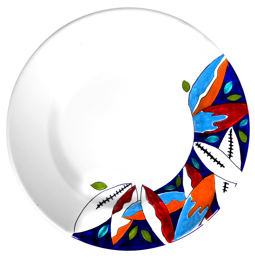 Surfboard Dinner Plate