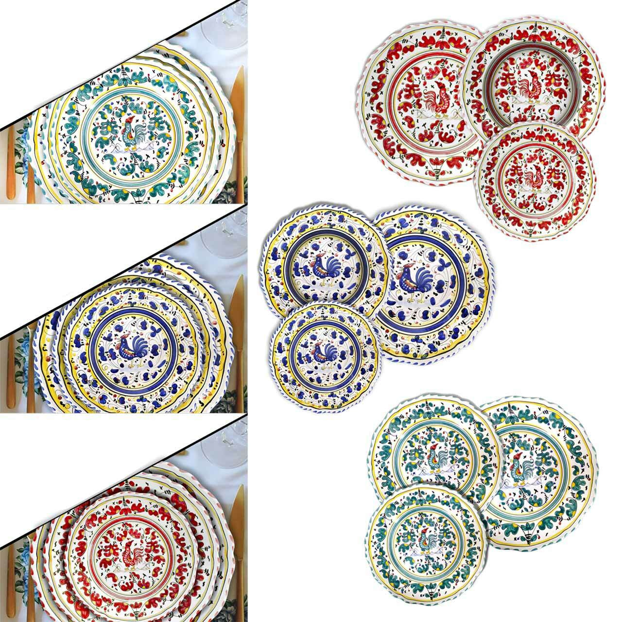 Pottery Tableware | Deruta Ceramics Tableware | Mod Ceramics