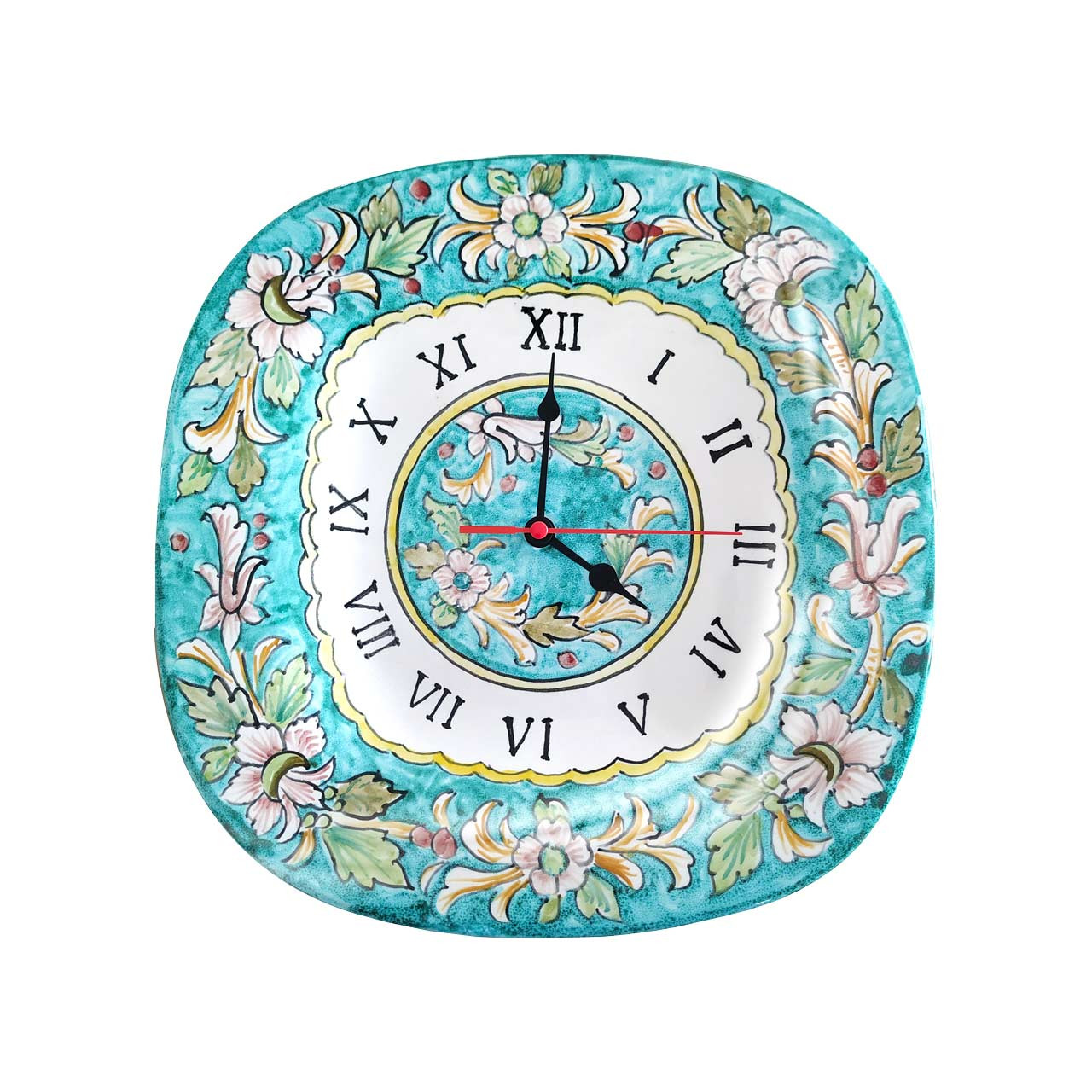 Ceramic Clock Capri | Pottery From Italy