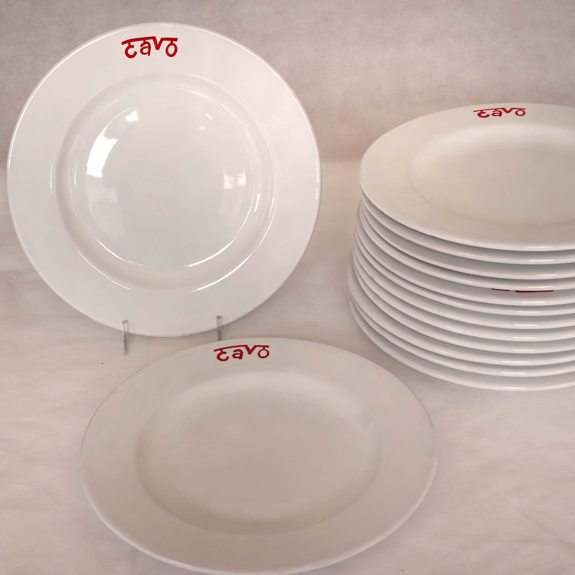 Italian Pottery Custom Plate for restaurant