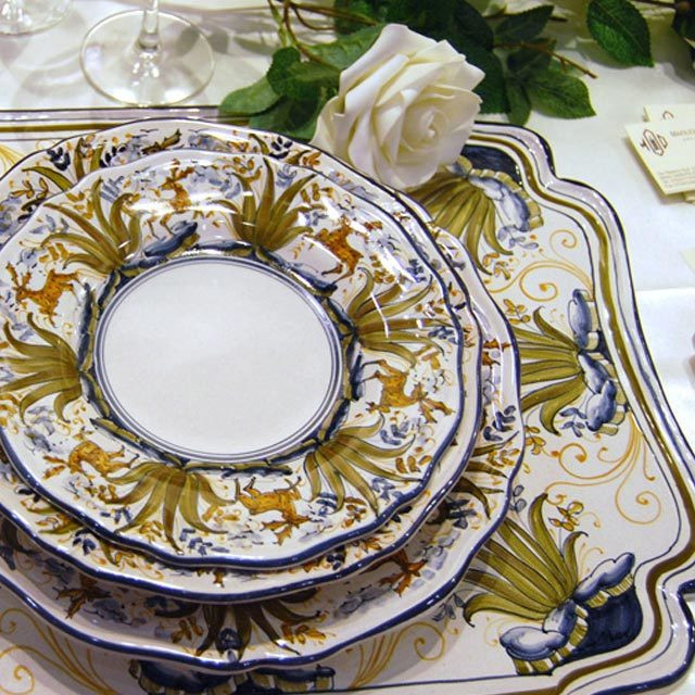 Pottery Tableware | Deruta Ceramics Tableware | Mod Ceramics