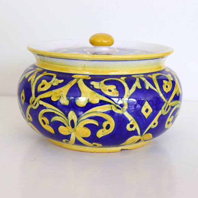 Pottery box Made in Italy | Italian Ceramic Box | Gift