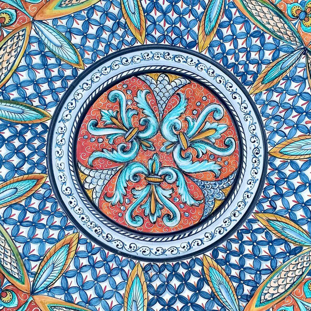 Italian Pottery Pattern | Shop Deruta Ceramics Pattern