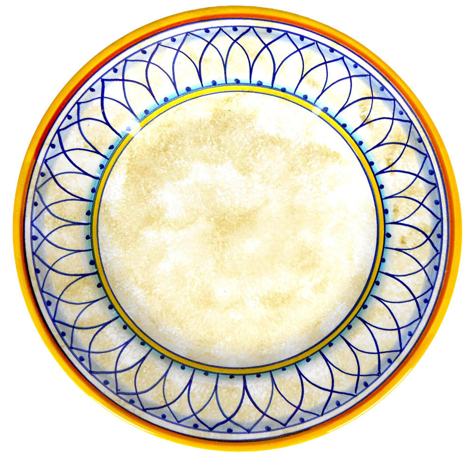Italian pottery Dinner Plate | Deruta Ceramics