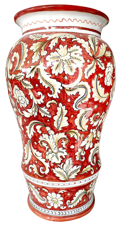 Buy Ceramic Umbrella Stand | Made In Deruta
