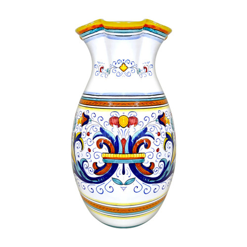 Vase Ricco Deruta | Classic Deruta Pottery Patterns