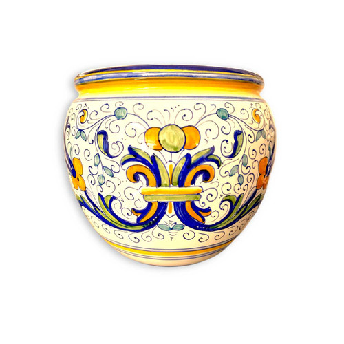 Italian ceramic Cachepot Ricco Deruta | Original ceramic It