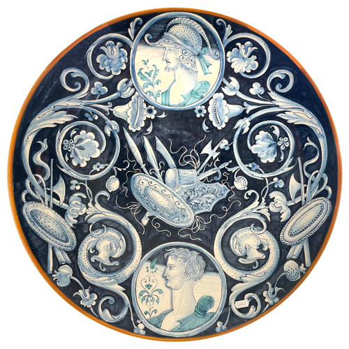 Italian Decorative Wall Plate Handmade | Italian Ceramic Plate | Mod
