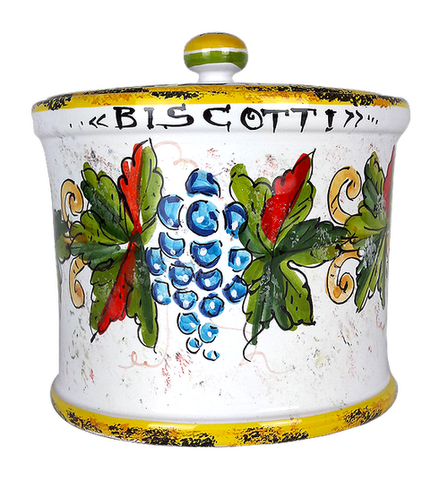Cookie Jar Italian Ceramics | Pottey Made in Italy