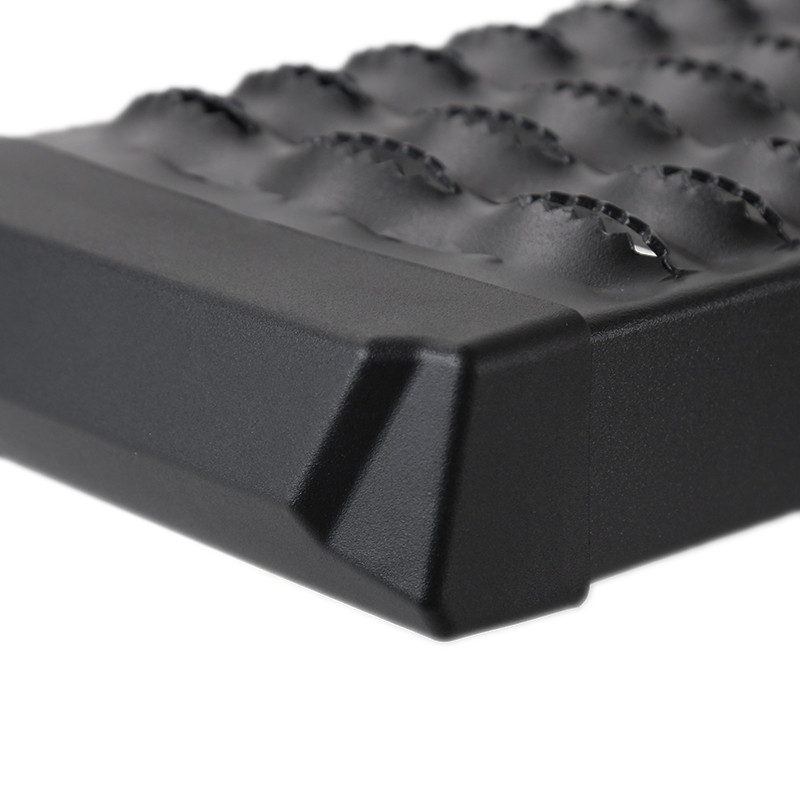 Universal Black Aluminum Hitch Mounted Rear Bumper Step & Protector For ...