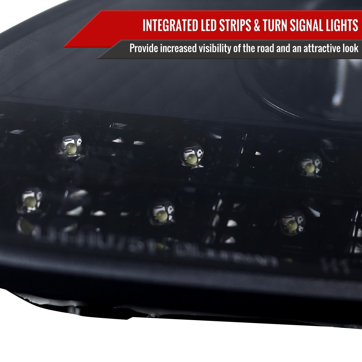 1997-2004 Porsche Boxster 986/911 996 LED Light Strip Projector ...