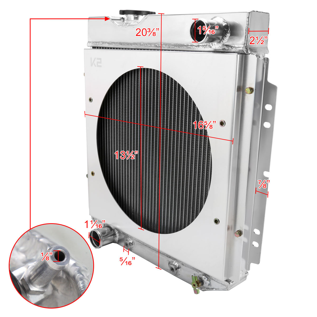 1960-1966 Ford Falcon/Mustang/Ranchero / 1961-1965 Mercury Comet 3 Row ...