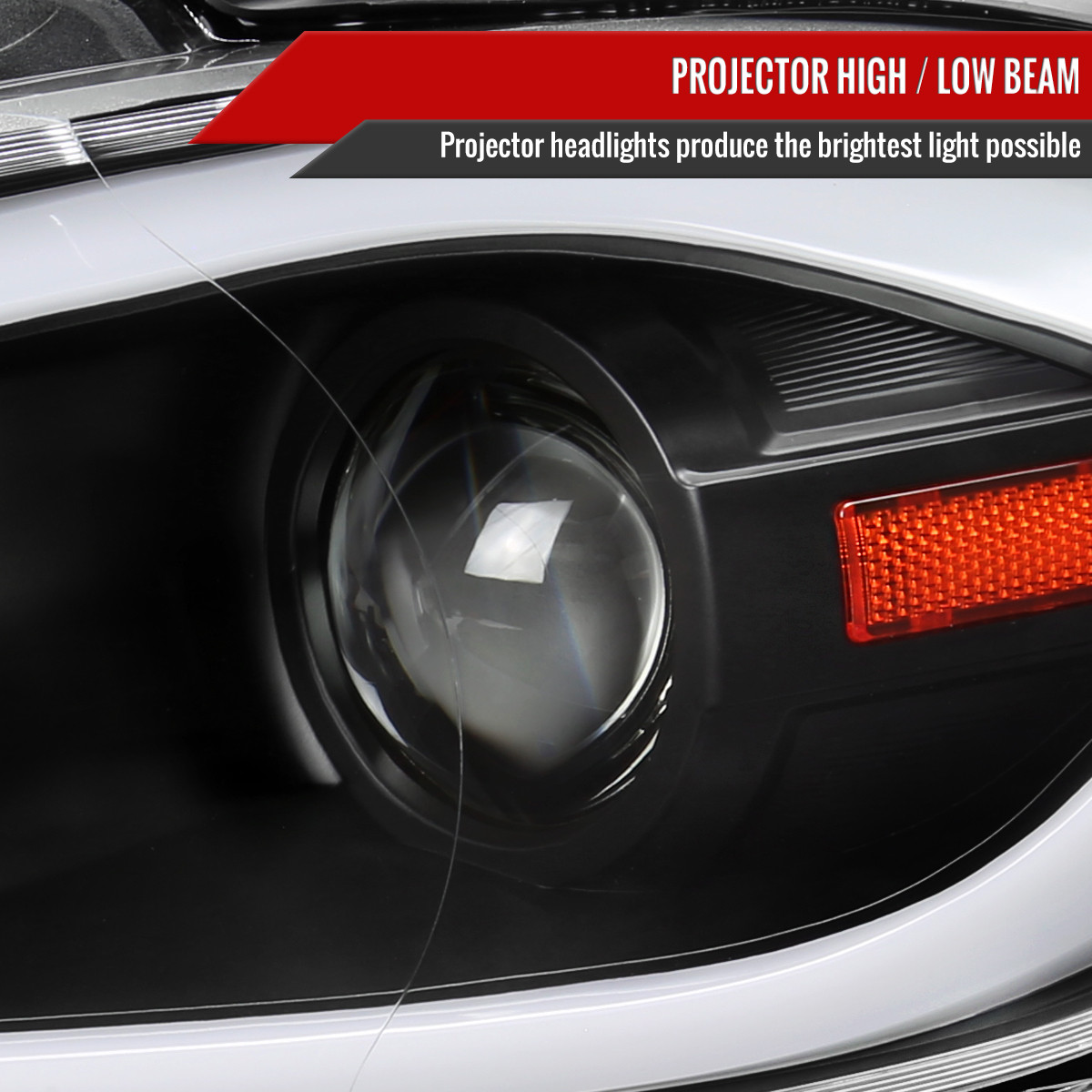 2013-2016 Dodge Dart Switchback Sequential Animated LED Bar Projector ...