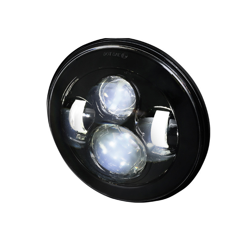 Universal 7" Cree LED Projector Headlight - 1PC (Matte Black Housing ...