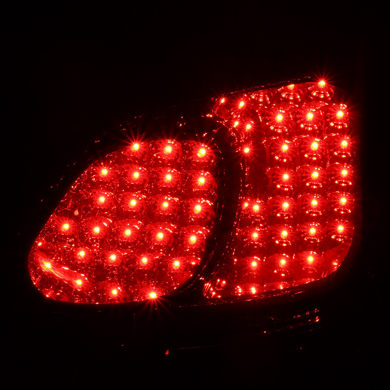 1998-2005 Lexus GS300/GS400/GS430 LED Tail Lights (Chrome Housing/Smoke ...