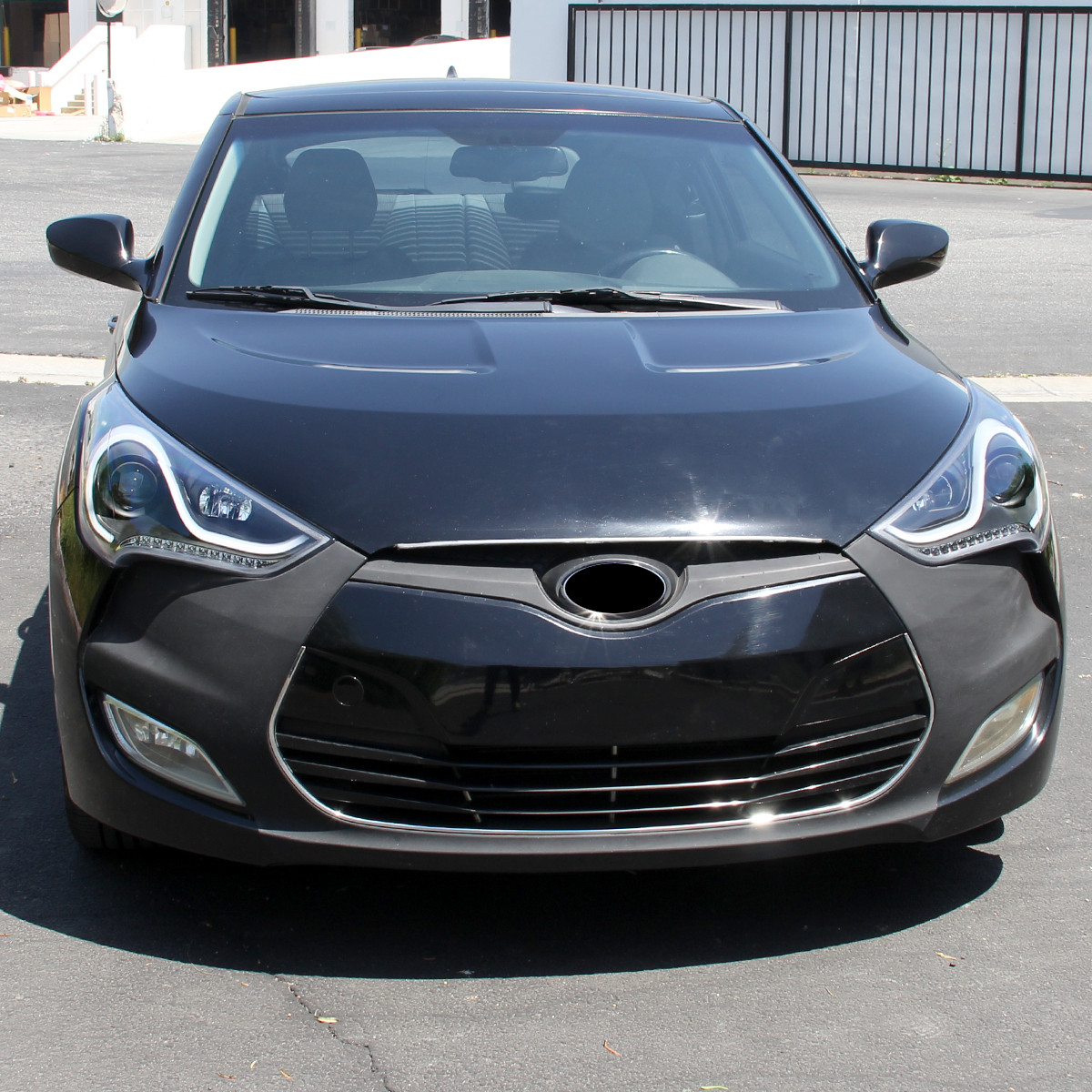 2012-2017 Hyundai Veloster LED Bar Projector Headlight w/ Sequential ...