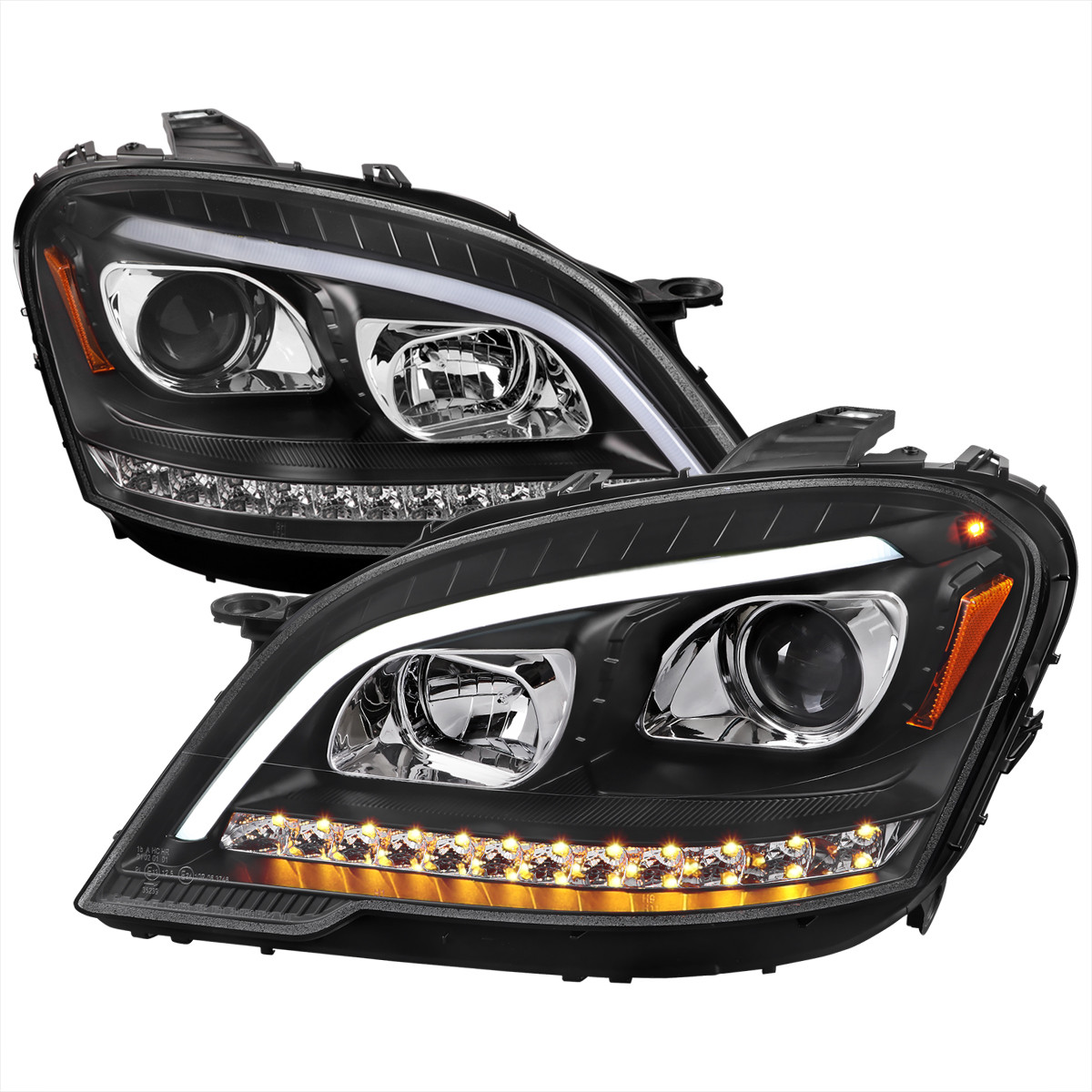 2009-2011 Mercedes Benz W164 ML-Class LED Sequetial Turn Signal ...