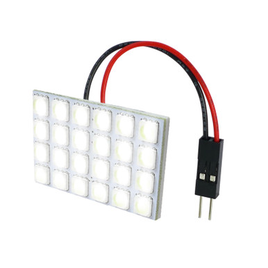 Universal SMD 24PC LED Panel Dome Light - Spec-D Tuning
