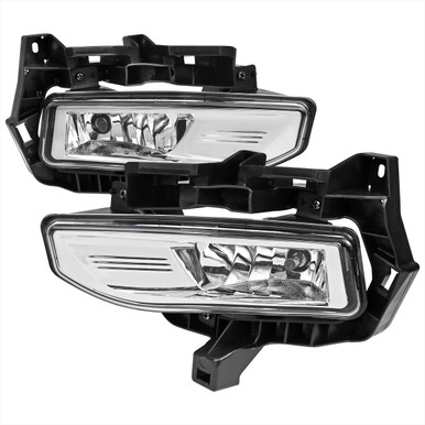 2017-2019 Nissan Versa Note H8 Fog Lights Kit (Chrome Housing/Clear ...