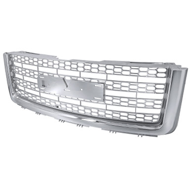2007-2013 GMC Sierra 1500 Chrome ABS Mesh Grille - Spec-D Tuning