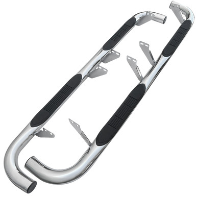 2003-2010 Hummer H2 Chrome Stainless Steel Side Step Nerf Bars - Spec-D ...