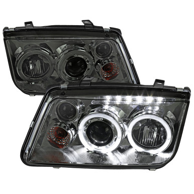 1999-2005 Volkswagen Jetta/Bora Mk4 Dual Halo Projector Headlights w ...