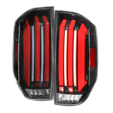 2014-2021 Toyota Tundra Facelift Style Full LED Tail Lights with ...
