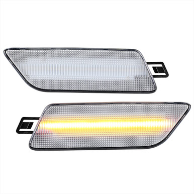 2014-2022 Porsche Macan Front Bumper LED Side Marker Turn Signal Lights ...