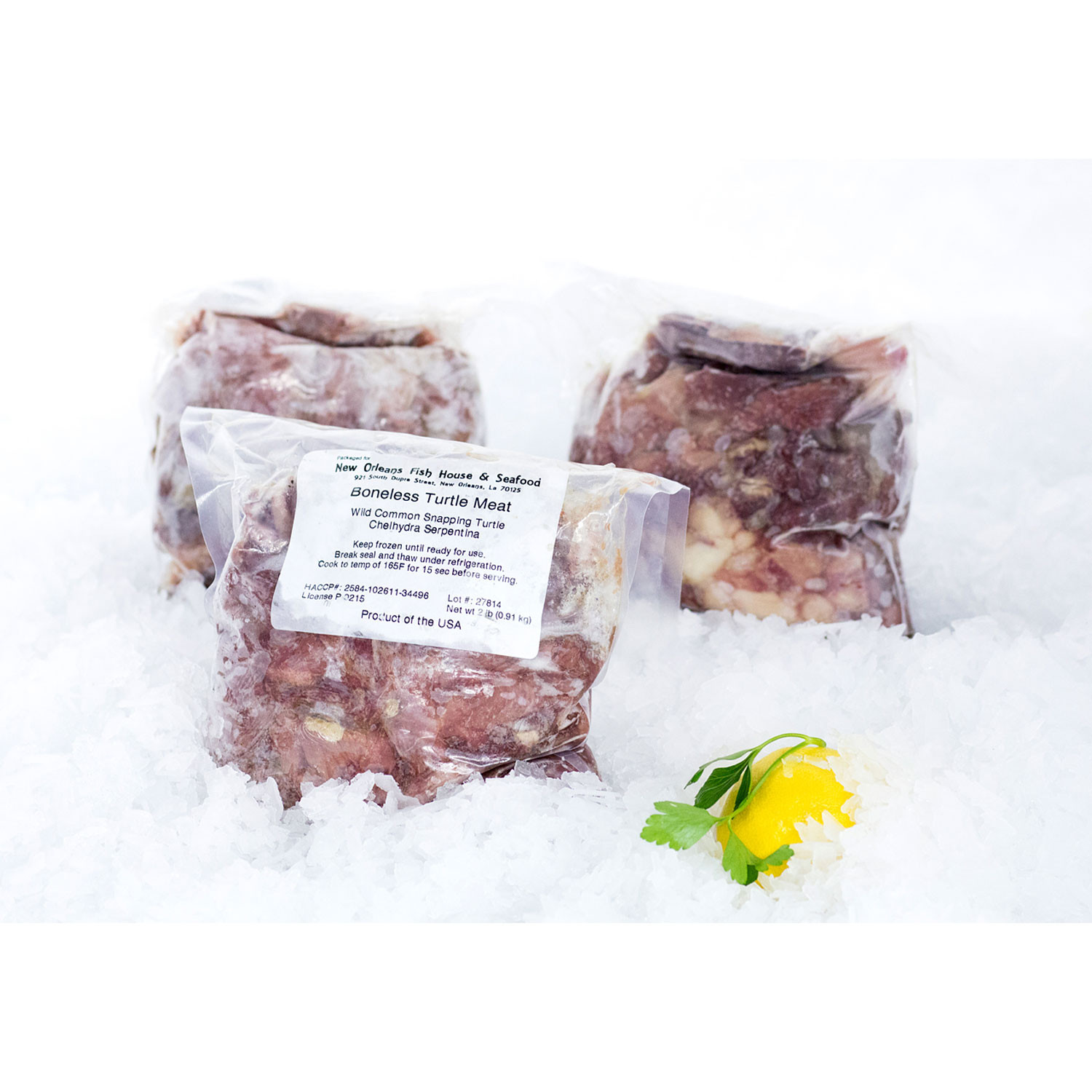Snapping Turtle Meat Boneless(5 Lb.) | Robert Wholey Company