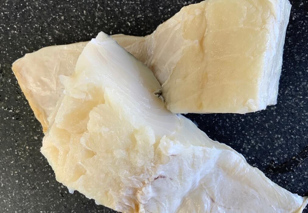 Recipe for Poached Cod with Citrus Salad - Wholey's