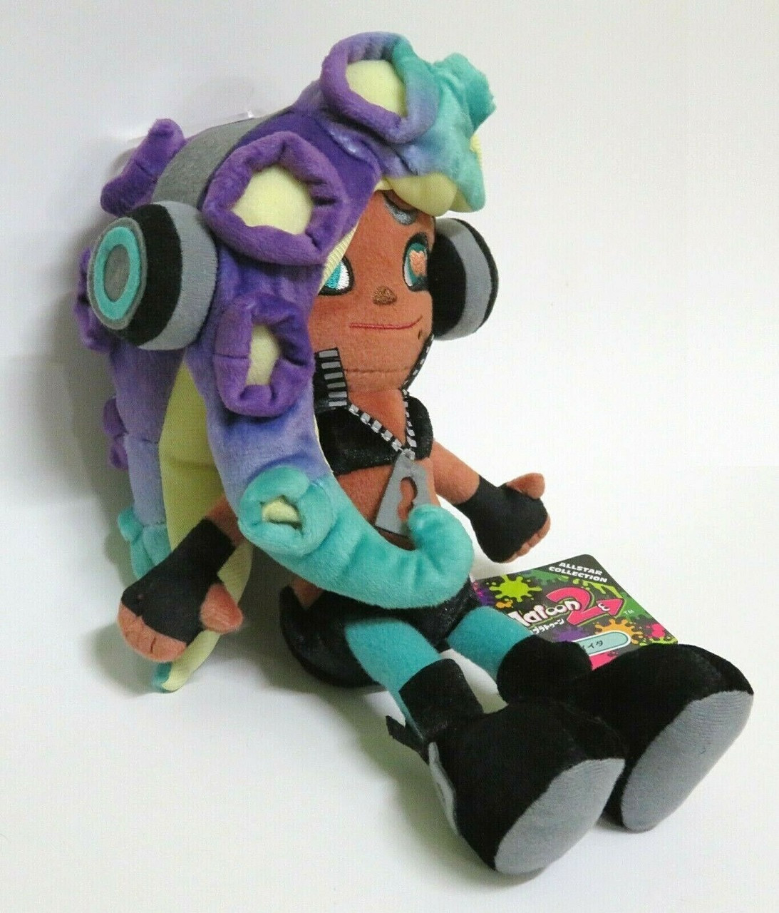 "Splatoon 2" Iida Marina Plush Toy 9" Tall - Vsupply Anime