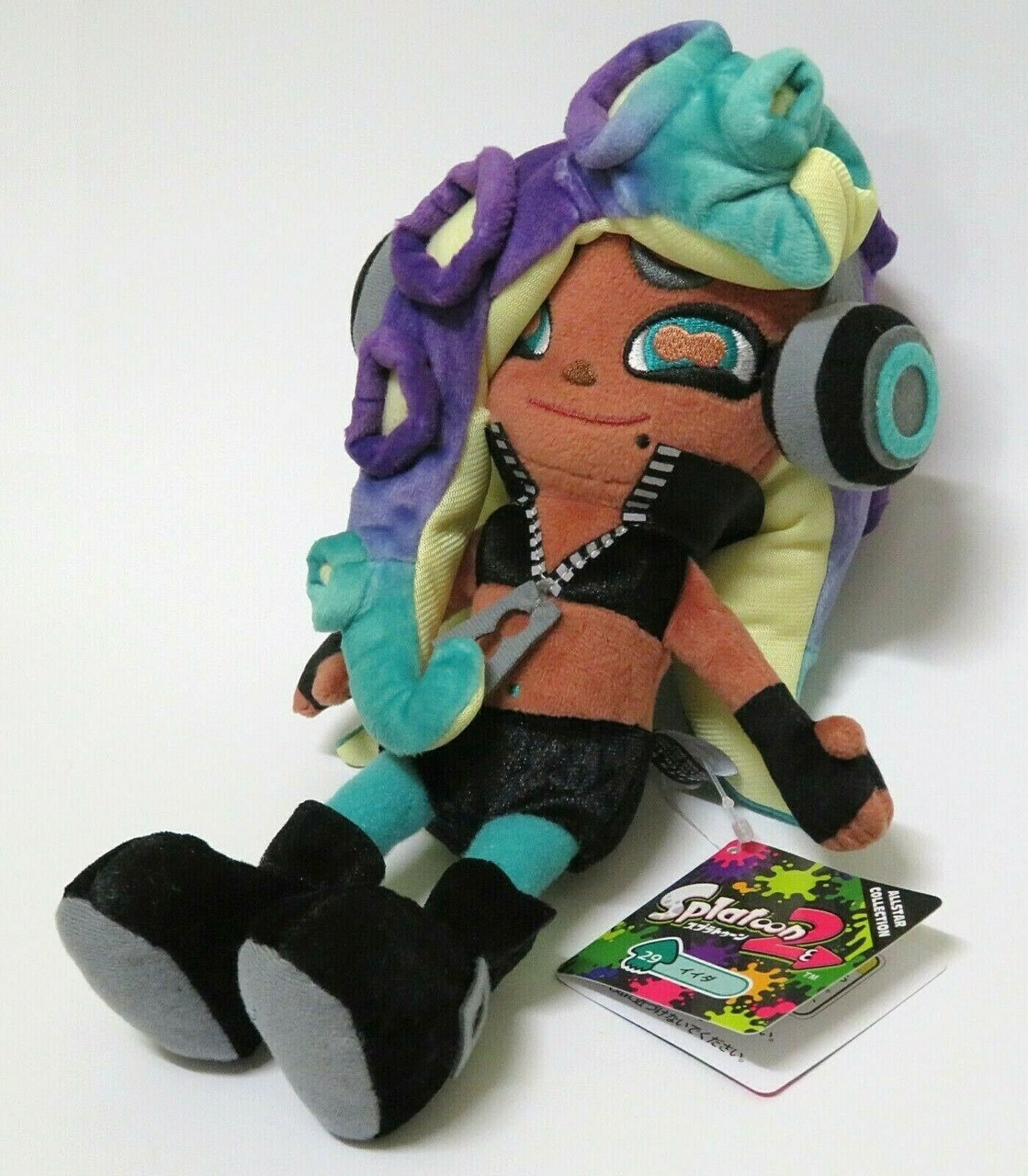 "Splatoon 2" Iida Marina Plush Toy 9" Tall - Vsupply Anime