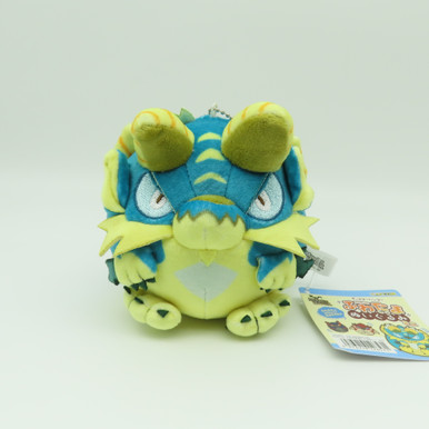 Monster Hunter Fuwa Tama Zinogre Mini Plush Mascot Capcom