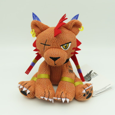 Final Fantasy VII Remake Red XIII Knitted Plush SQUARE ENIX