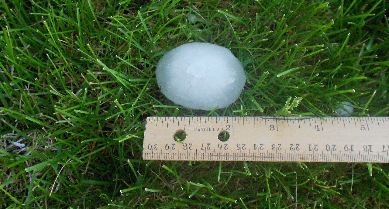 Hailstone sizes - Monax