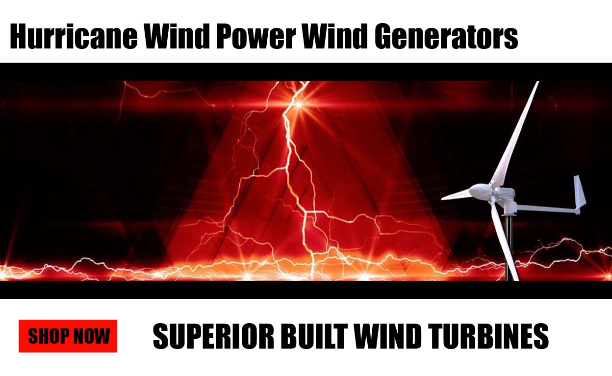 Wind Generator and Solar Panels by Hurricane Wind Power