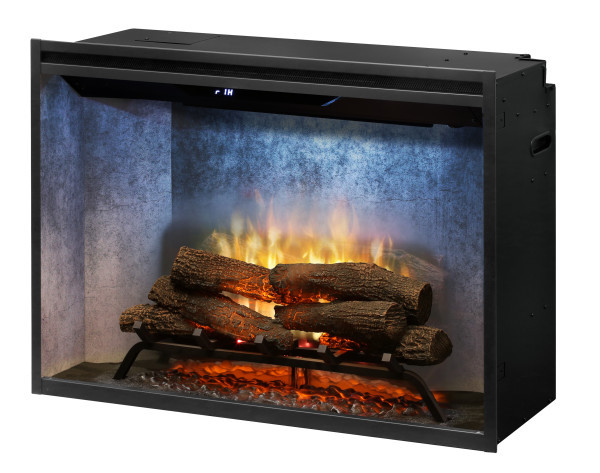 NEW! Dimplex Revillusion® 36" Portrait Built-In Firebox Weathered ...