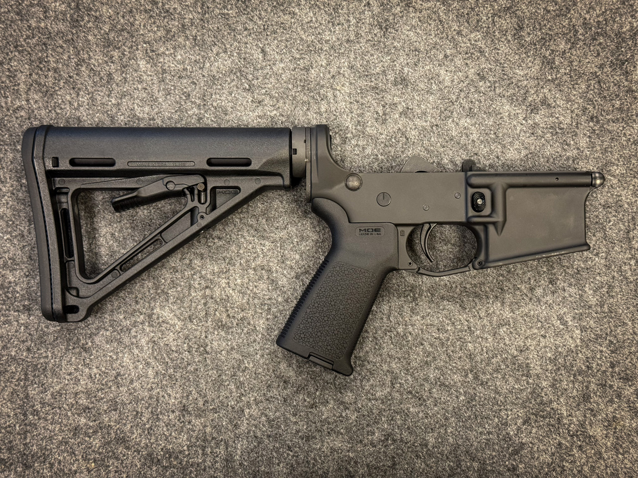 silver ar15 lower