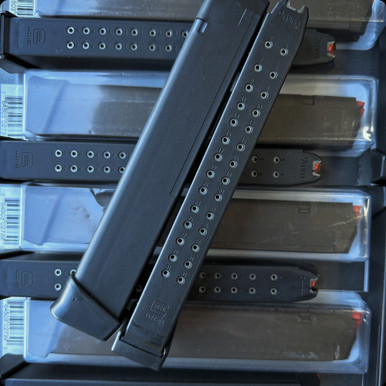Glock 33 round mag -9mm-Black - Bishop Defense