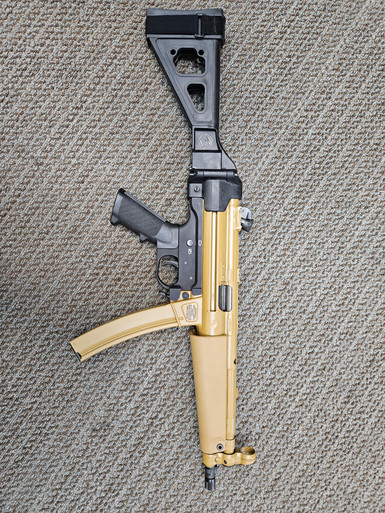 H&K SP5 LEE LOWER FRT AND BRACE - Bishop Defense