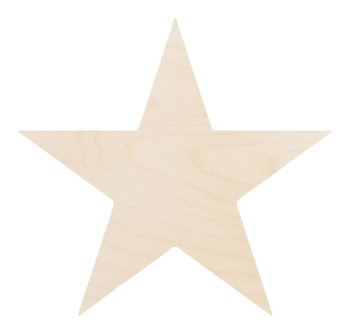Star Shaped Artist Panel, 48" Wide | Canvas & Surfaces