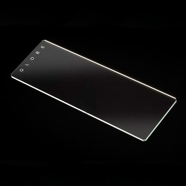 Premium Plain Glass Microscope Slides, 25 x 75 mm, Ground Edges, Safety ...