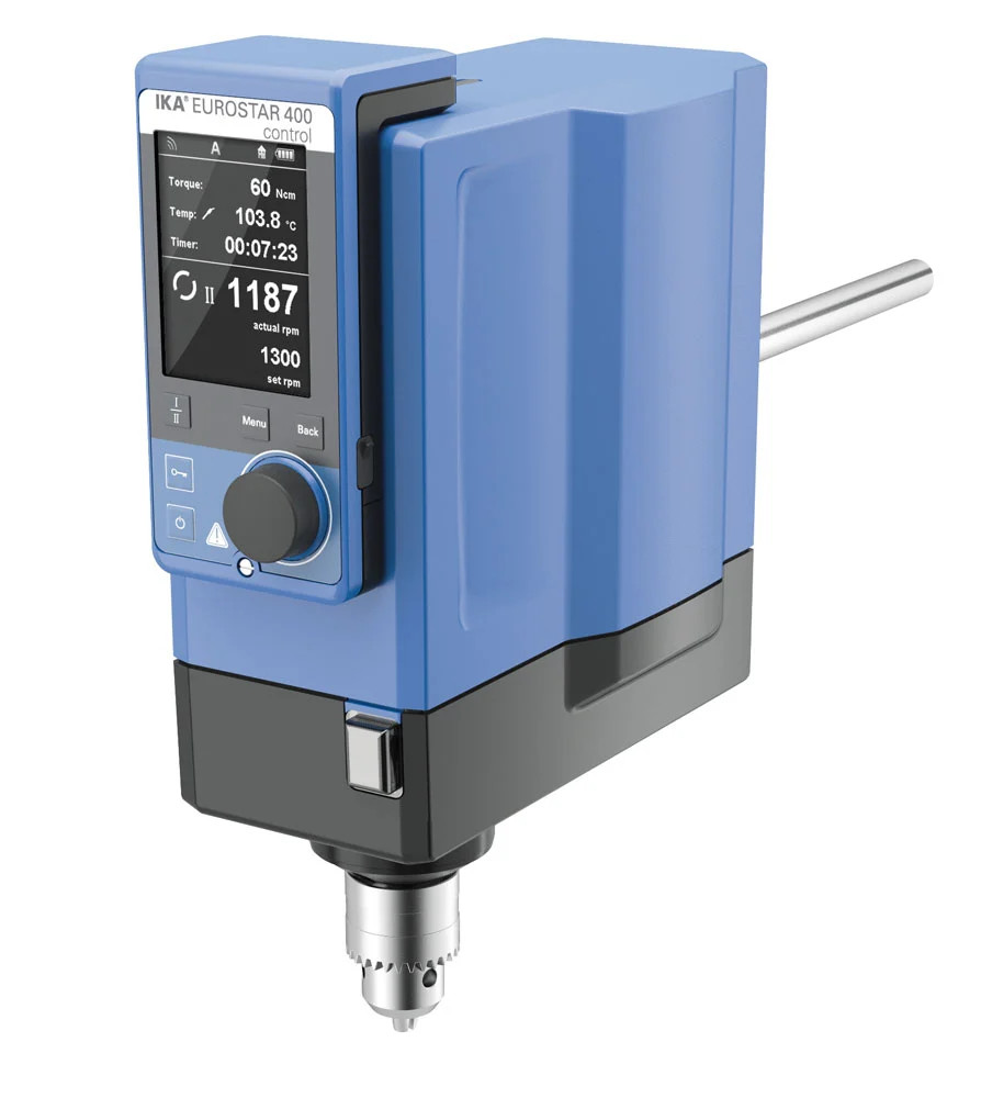 IKA EUROSTAR 400 Digital Pilot Scale Overhead Stirrer, 150 L | M2 Sci