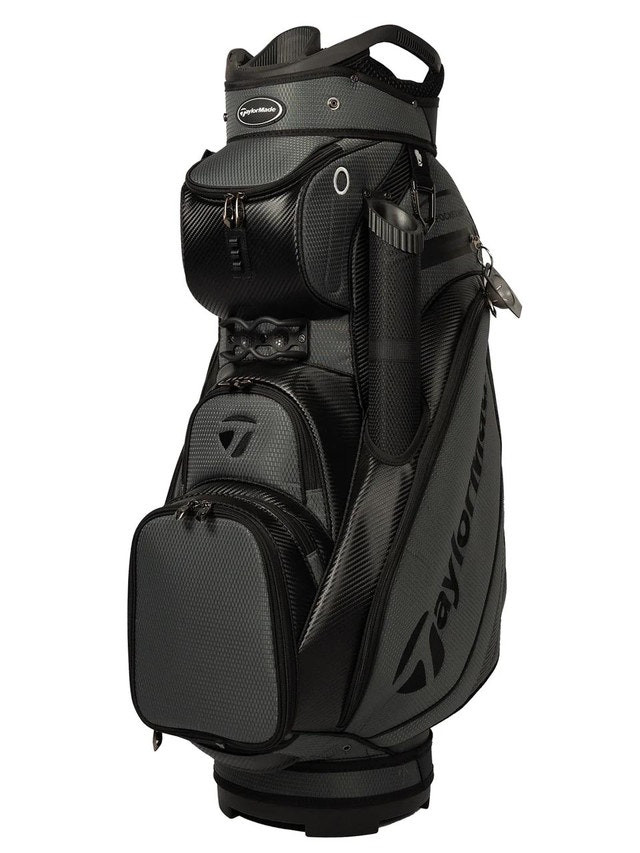 TaylorMade TM25 Premium Cart Bag Charcoal/Black - On Course Golf