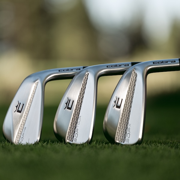 Cobra 3D Printed Iron Lineup - On Course Golf