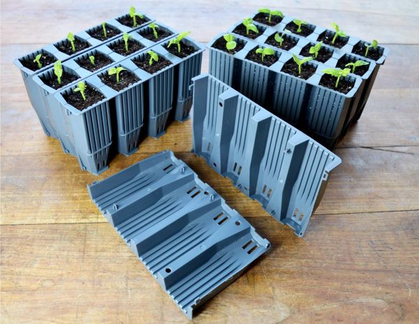 Deep Root Seed Starter Kit (28 Cells + Dome) | Kinsman Garden